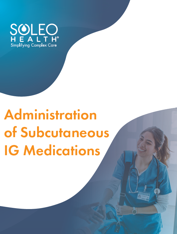 Subcutaneous IG Infusion | Soleo Health